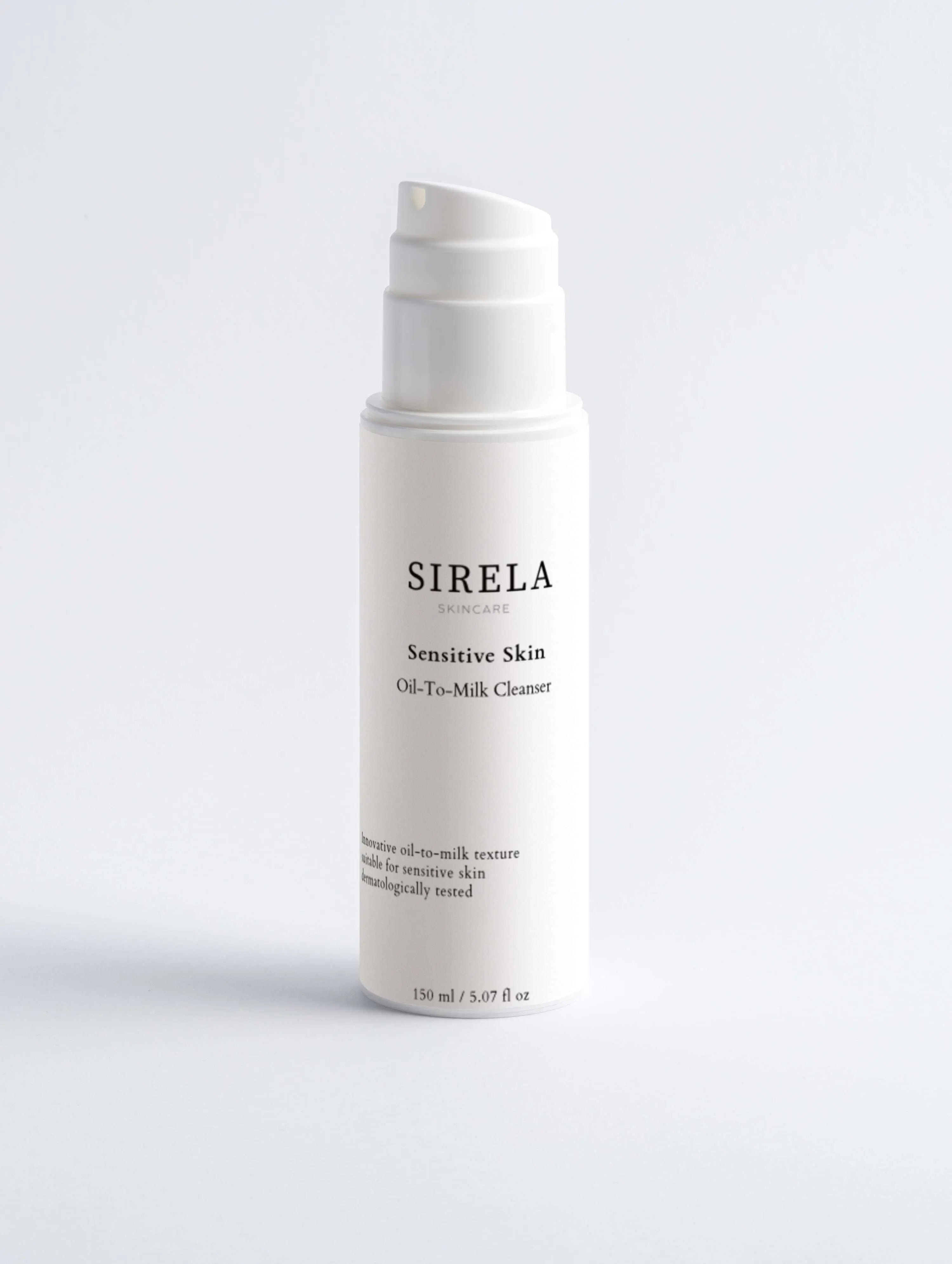 Sirela Sensitive Skin Oil-To-Milk Cleanser – Gentle Makeup Removal ...